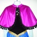 ALL SIZES Princess Anna Inspired Cape Cloak Frozen Pink Cape - Etsy