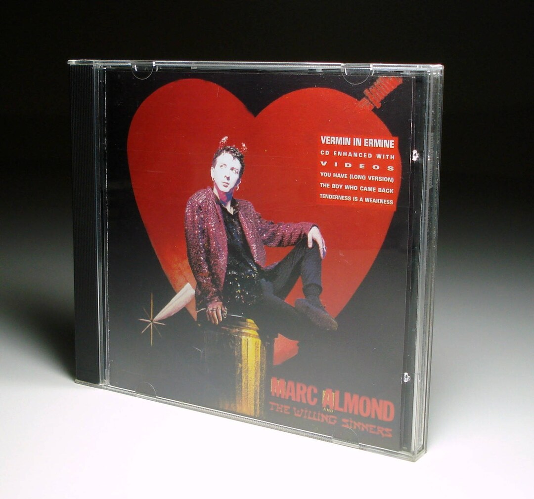 Rare Version Marc Almond of Soft Cell CD vermin in Ermine Enhanced W ...