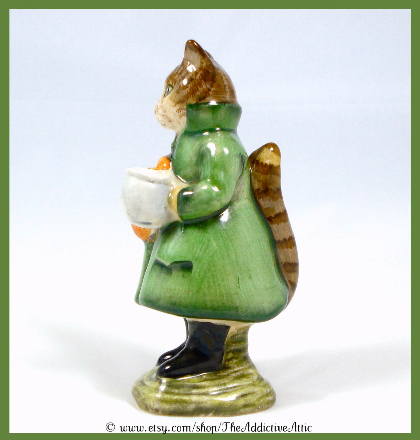 RARE Vintage Beatrix Potter Beswick Figurine - "simpkin" Porcelain ...