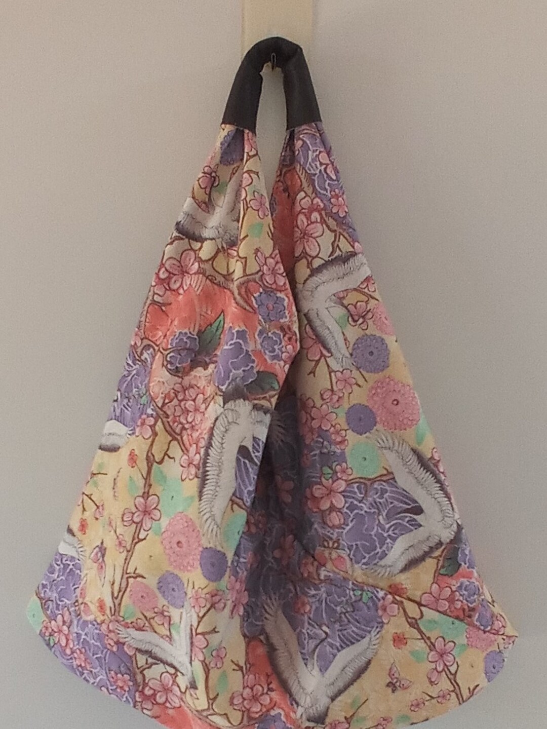 Tote Origami Bag, Tote Bag, Large Japanese Azuma Bukuro Bag, Large ...