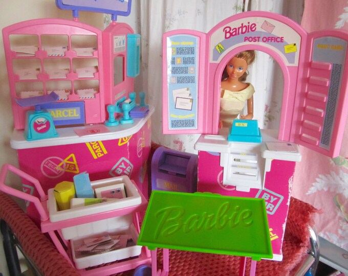 Vintage Barbie Post Office by Mattel 1994 - Etsy