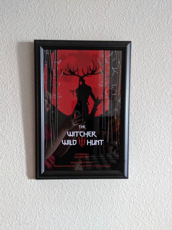 The Witcher 3 Movie Poster | Etsy