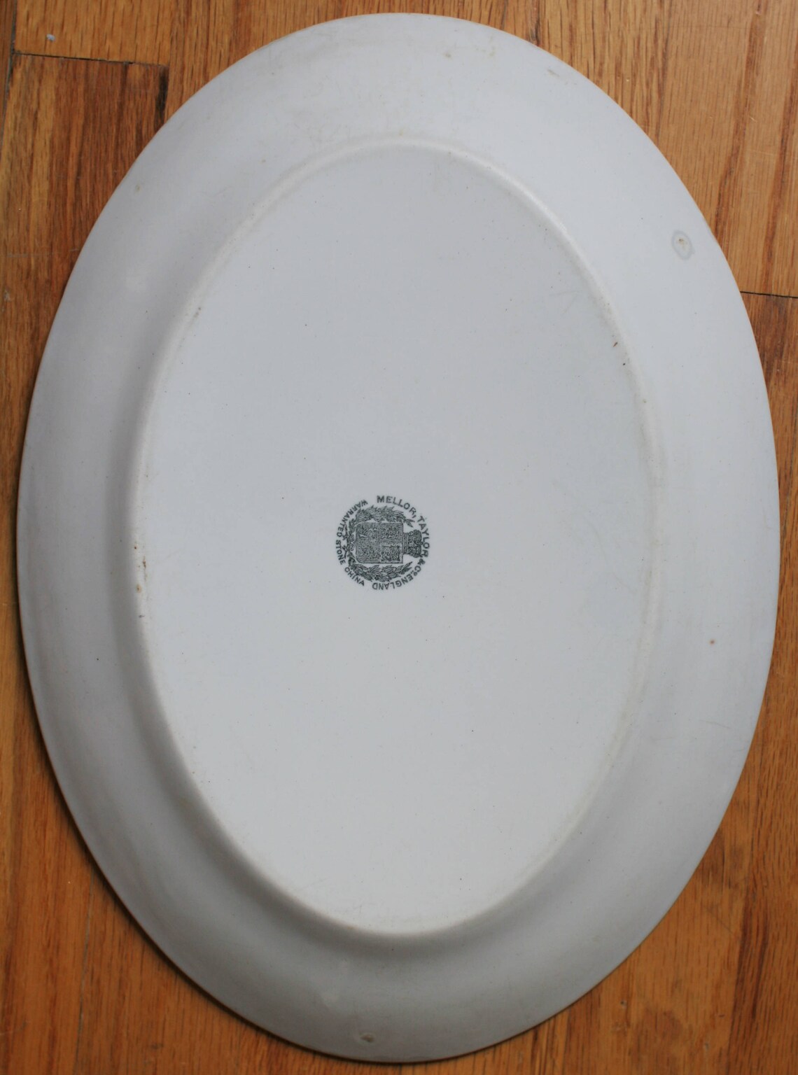 Antique Large Ironstone White Platter Dish Plate Warranted - Etsy