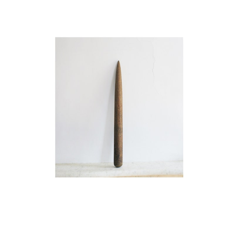 Antique Sailors Wooden Fid Large Rare Nautical Rope - Etsy