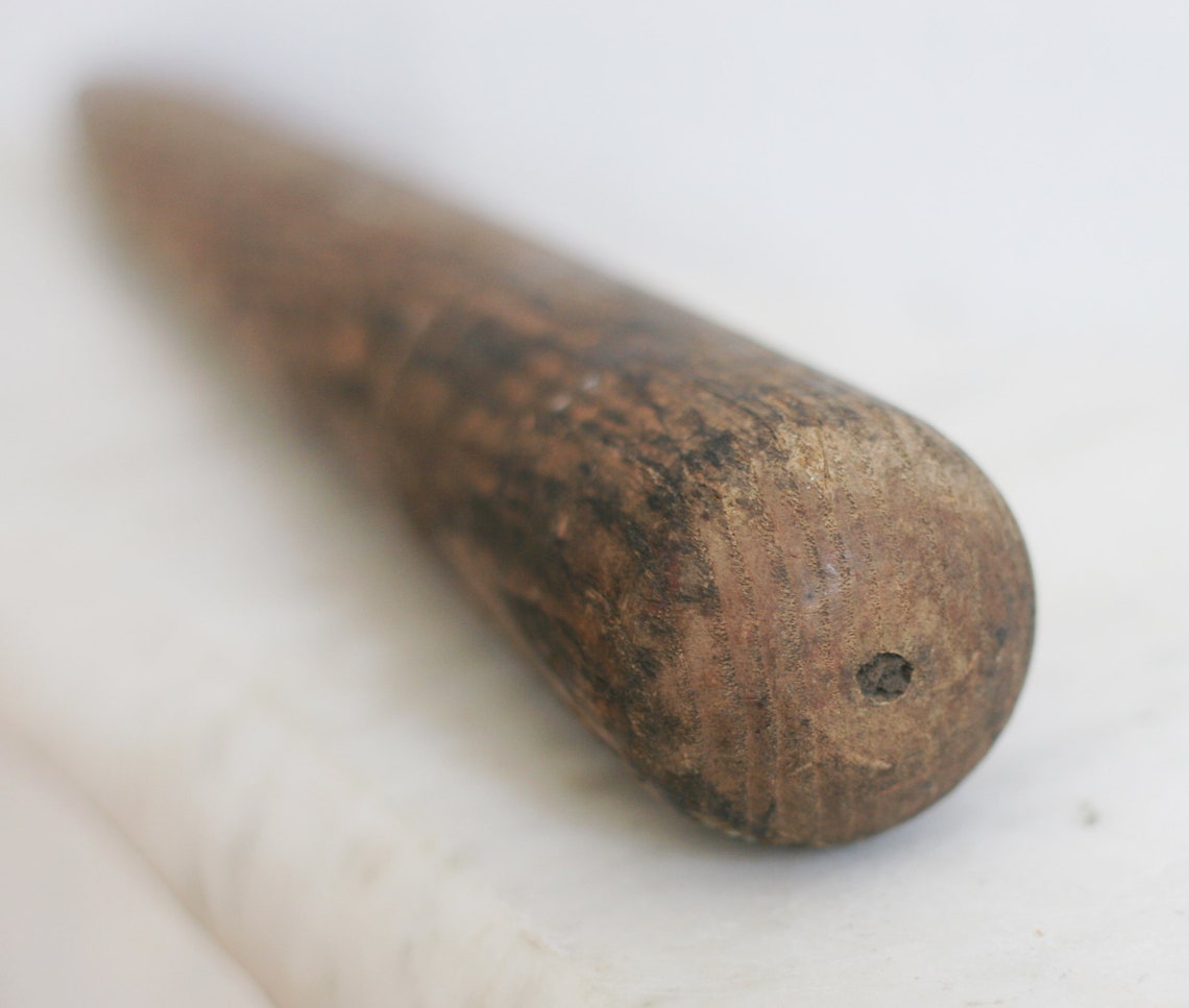 Antique Sailors Wooden Fid Large Rare Nautical Rope - Etsy