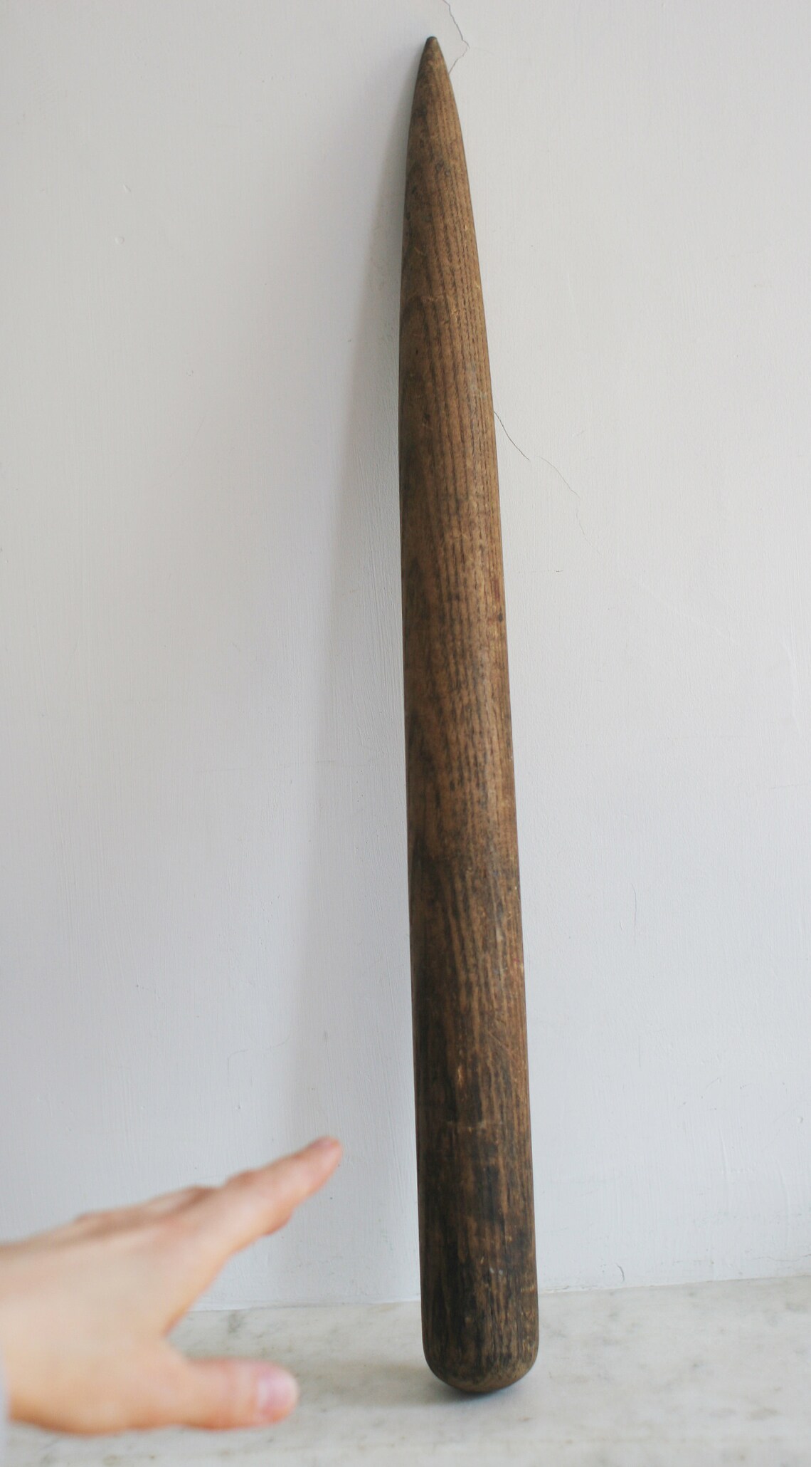 Antique Sailors Wooden Fid Large Rare Nautical Rope - Etsy