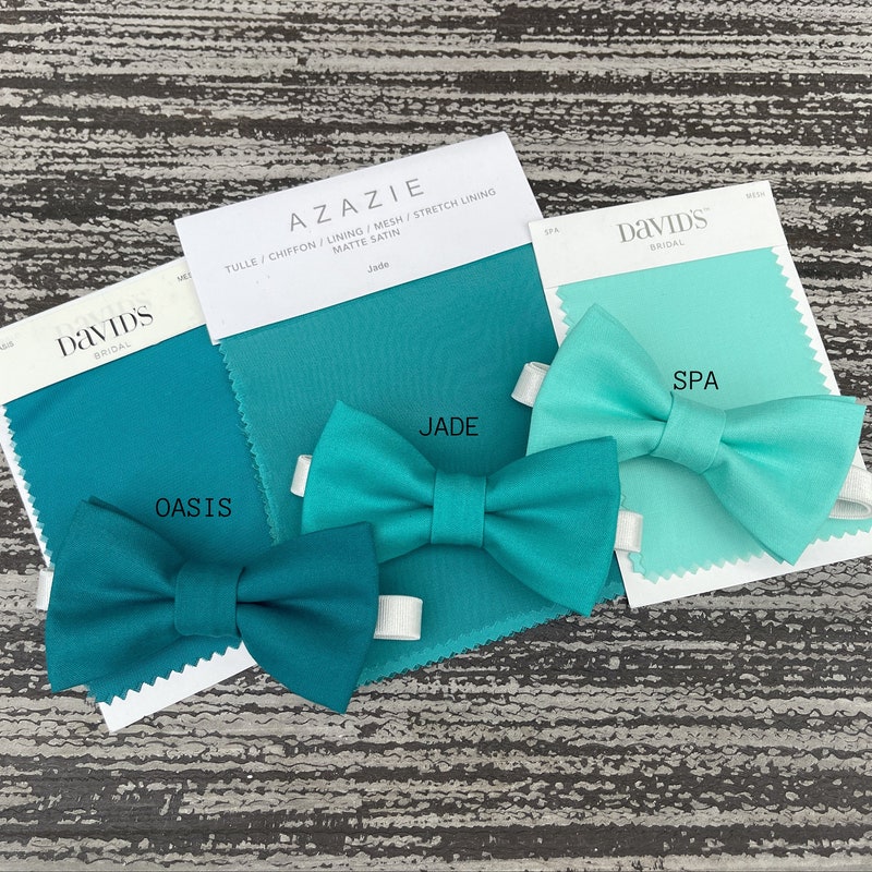 Teal Bow Tie - Etsy