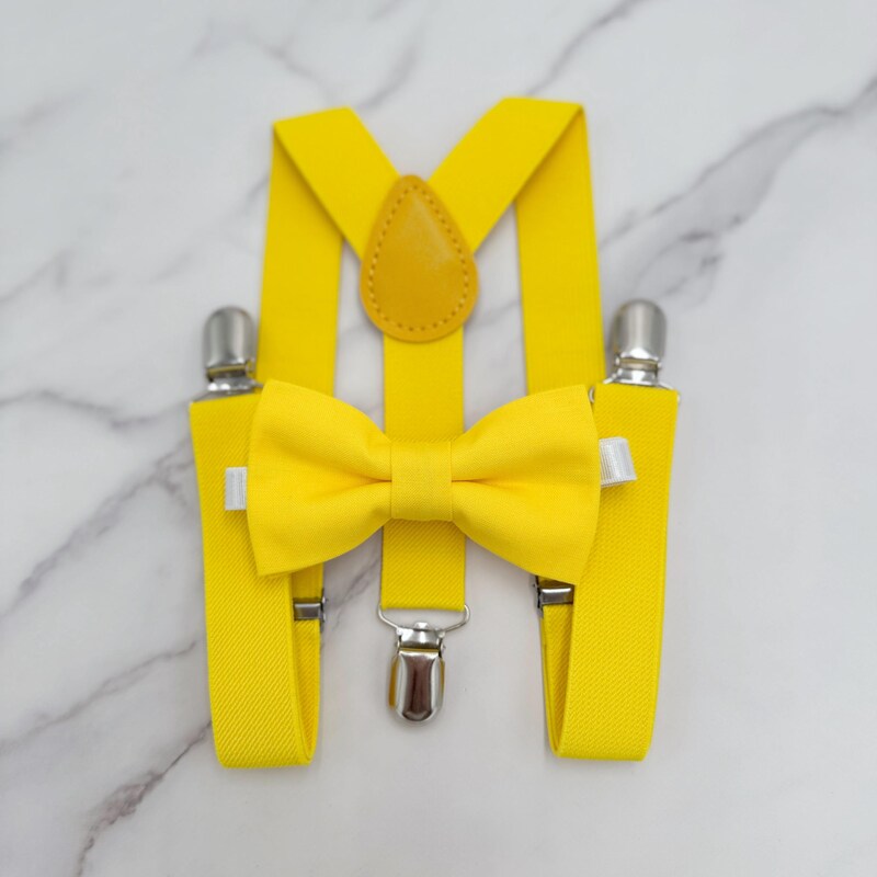 Yellow Suspenders - Etsy
