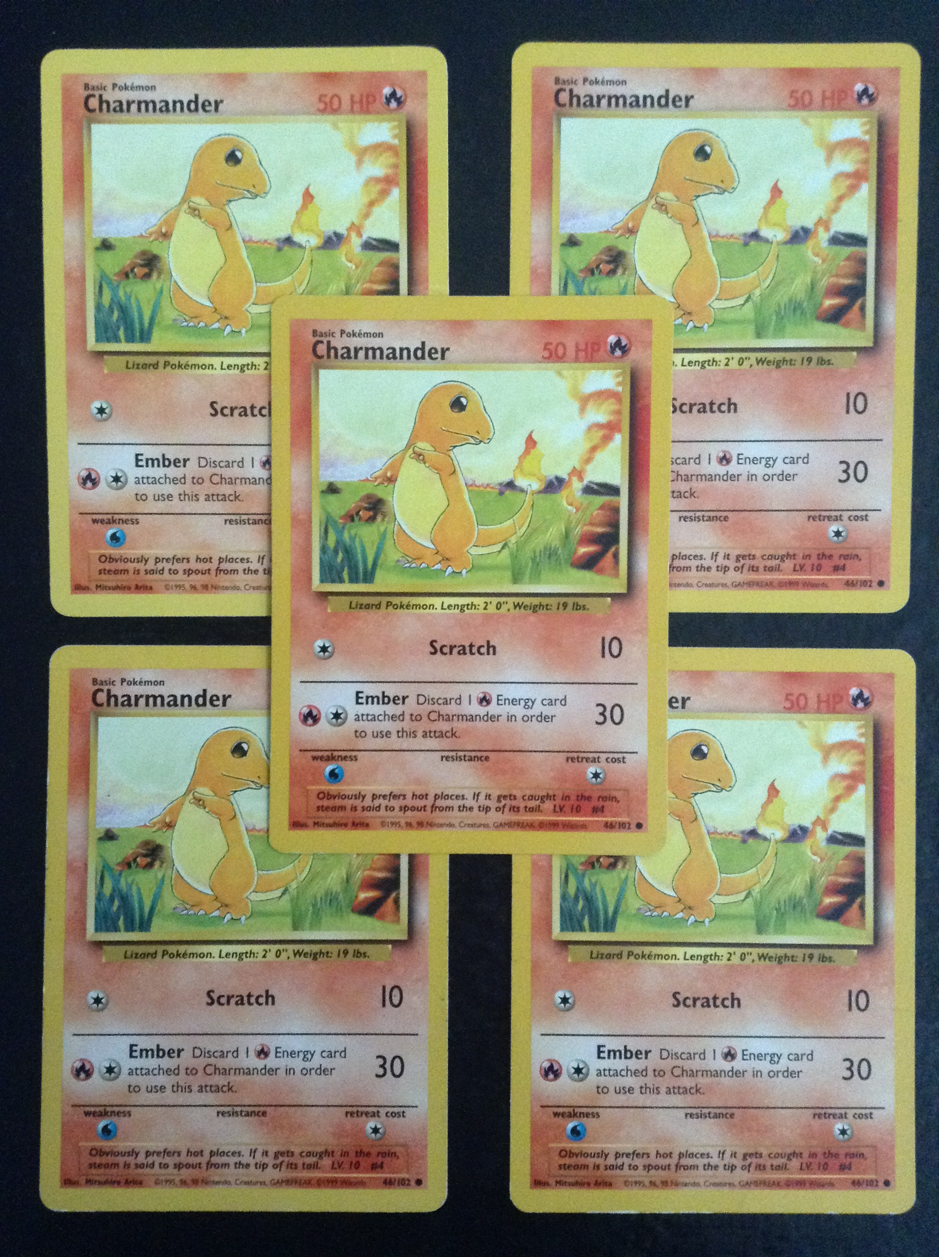 Charmander Pokemon Trading Card - Etsy