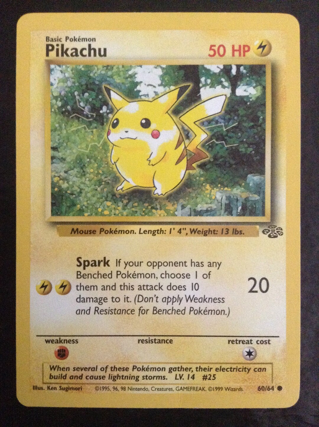 Pikachu Pokemon Trading Card - Etsy