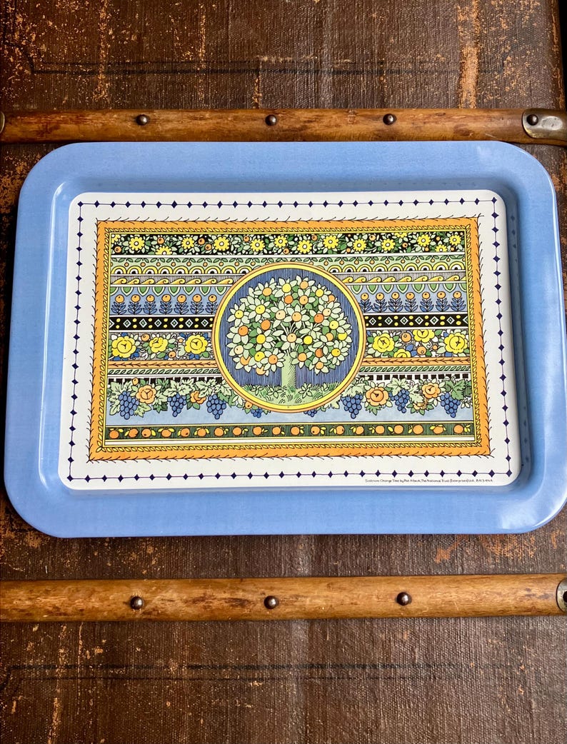 Vintage 70s Tray, Pat Albeck Design - Etsy UK