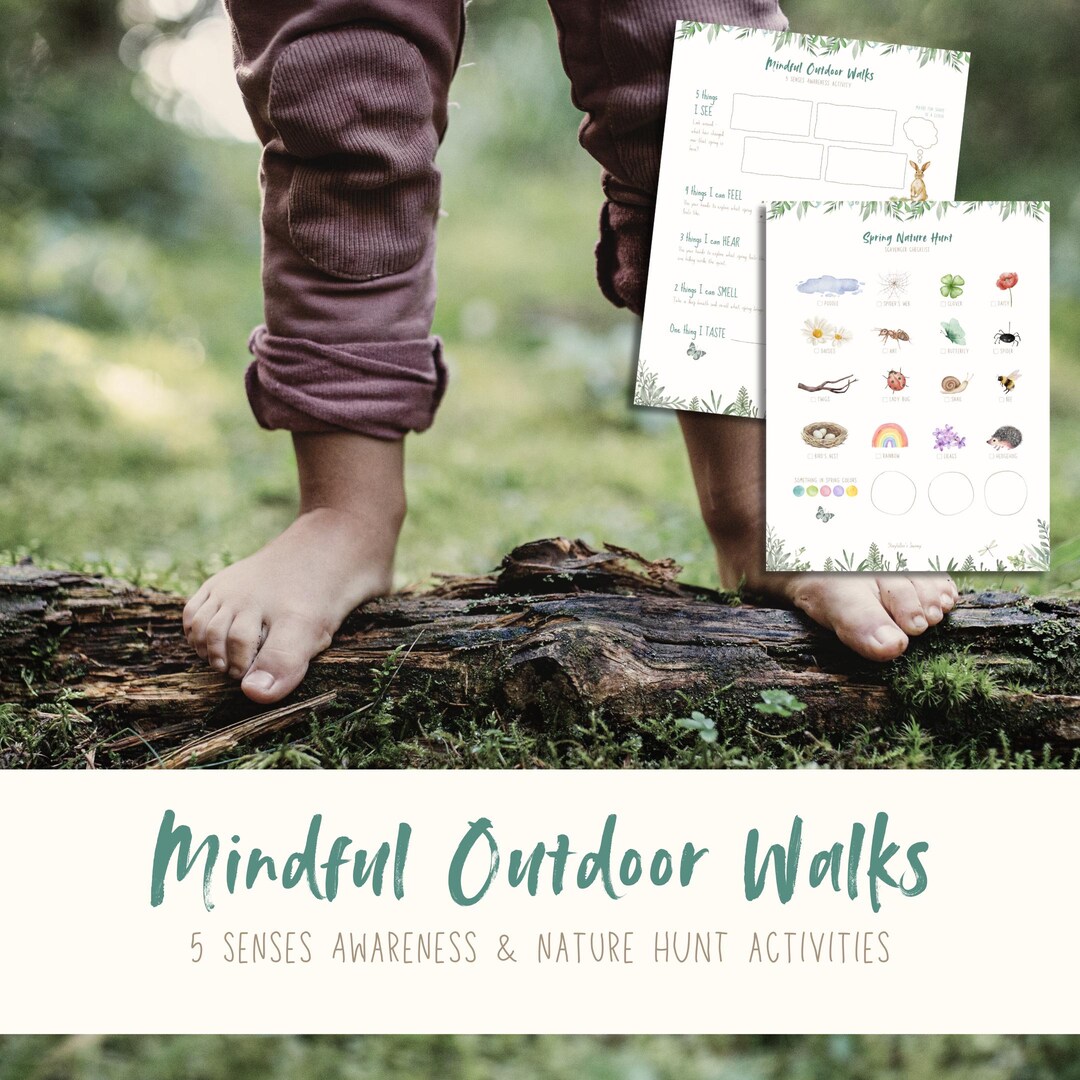 Spring Outdoor Sensory Activity | Mindful Awareness Walks | Nature ...