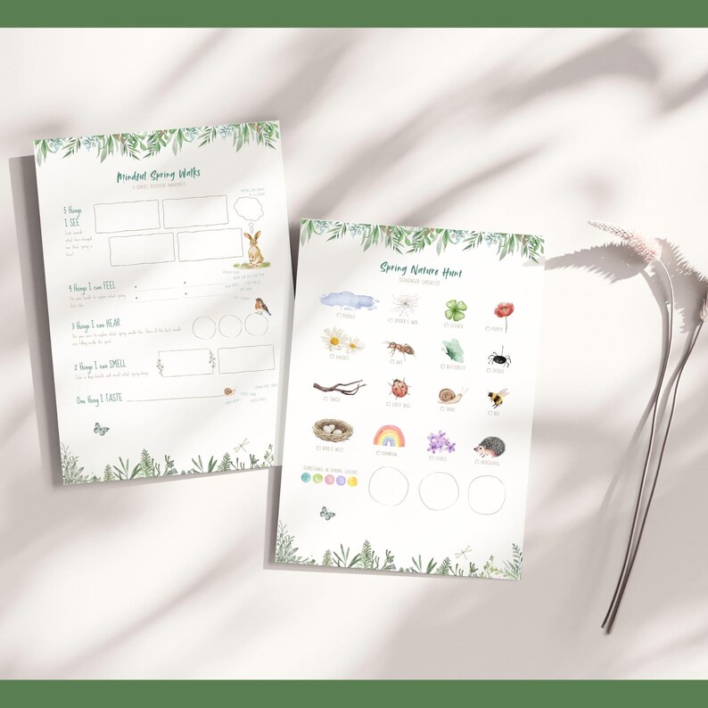 Spring Outdoor Sensory Activity | Mindful Awareness Walks | Nature ...