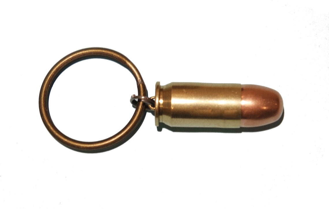 Bullet Key Ring 9mm 45 or 223 - Etsy Canada