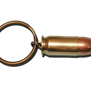 Bullet Key Ring 9mm 45 or 223 - Etsy Canada