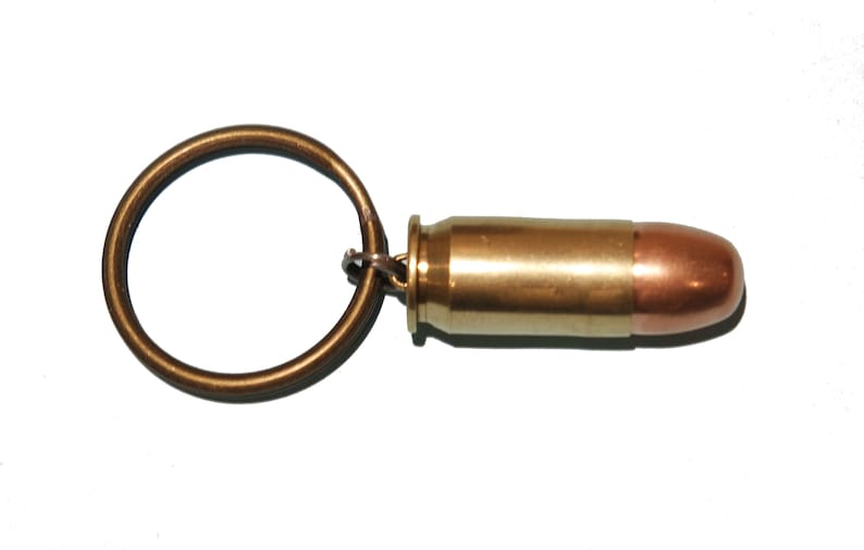 Bullet Key Ring 9mm 45 or 223 - Etsy