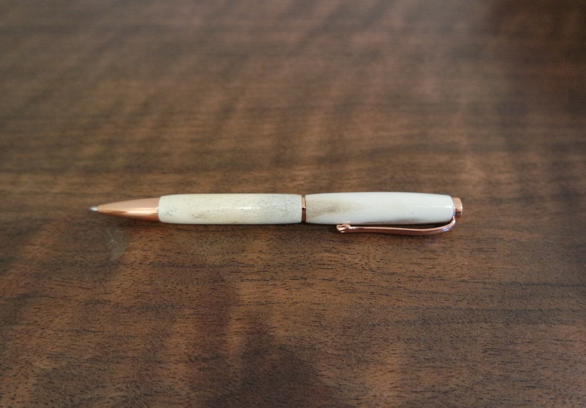 Deer Antler Slimline Pen - Etsy Canada