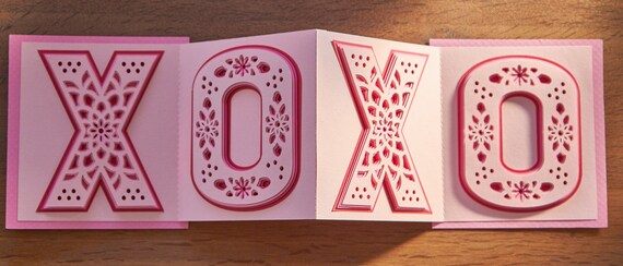 Valentine's Day Layered Card Mandala Digital Files SVG | Etsy