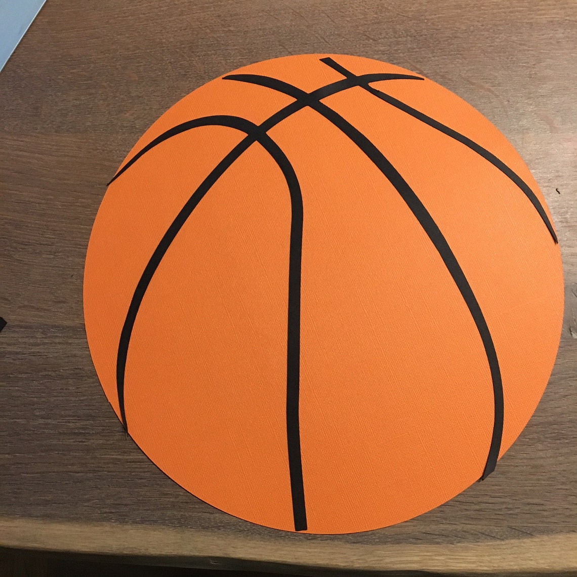 Basketball Paper Placemats set of 6 | Etsy