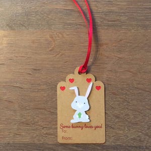 Creatures Valentine's Day Tags (set of 6) - Etsy