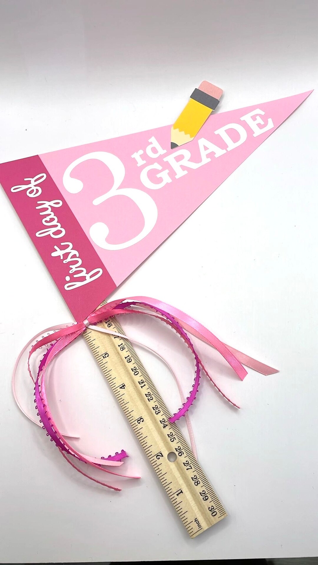 Back to School/ 1st Day of School Pennant - Etsy