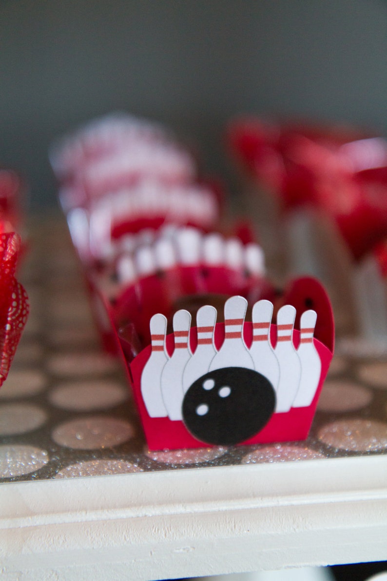 Bowling Candy Cups set of 20 - Etsy