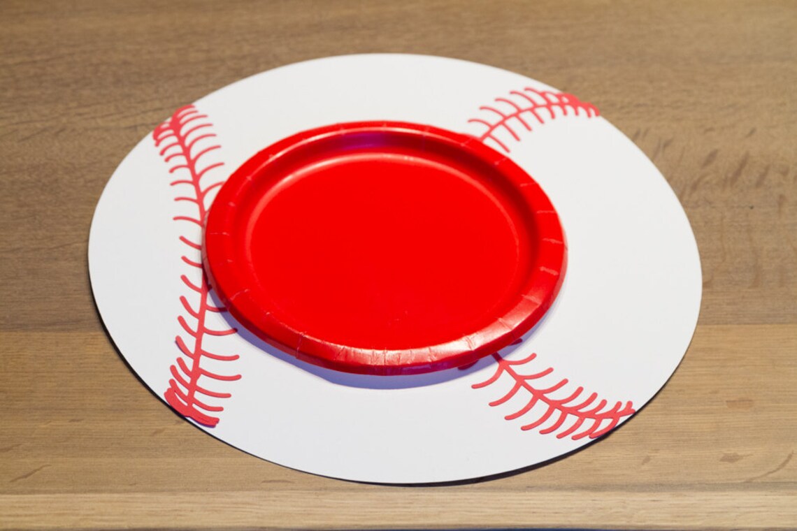 Baseball Paper Placemats (set of 6) - Etsy