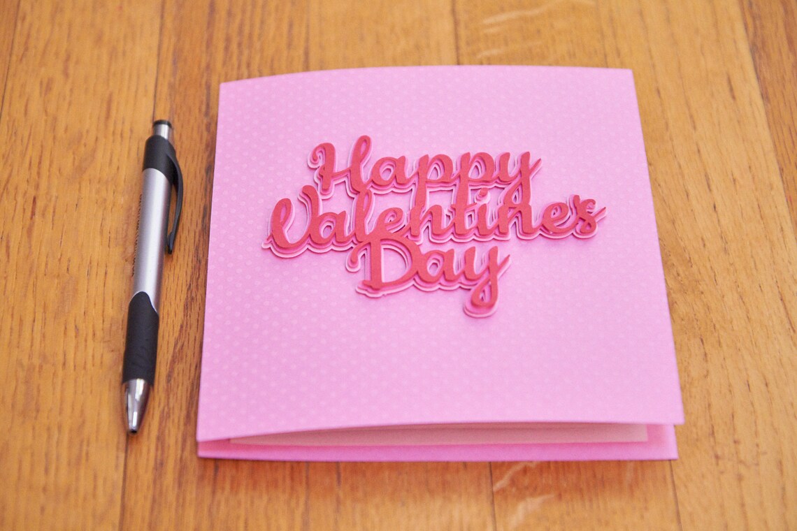 Valentine's Day Layered Card Mandala Digital Files SVG | Etsy