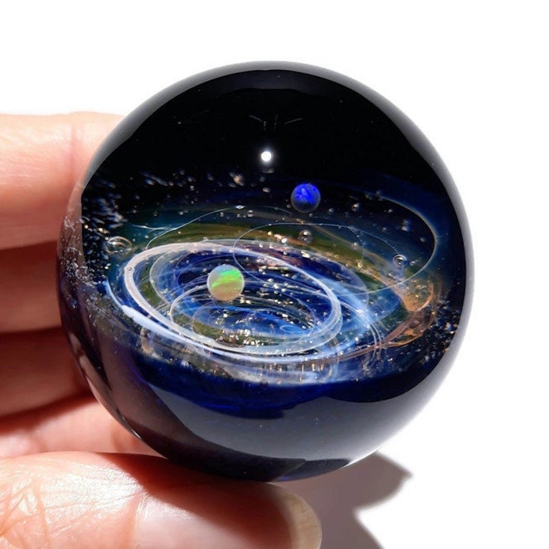 Solar System Glass Ball - Etsy