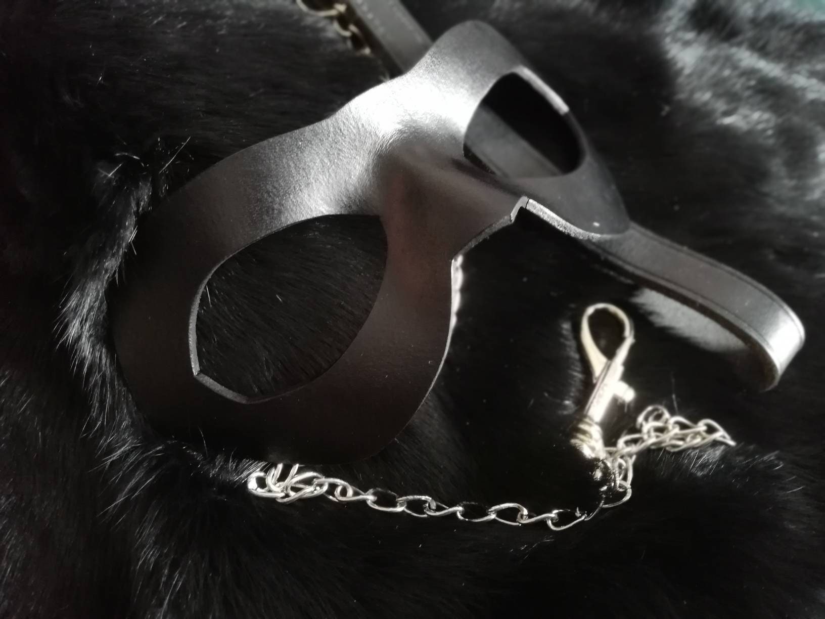 Leather Daddy Dom Mask - Etsy Australia