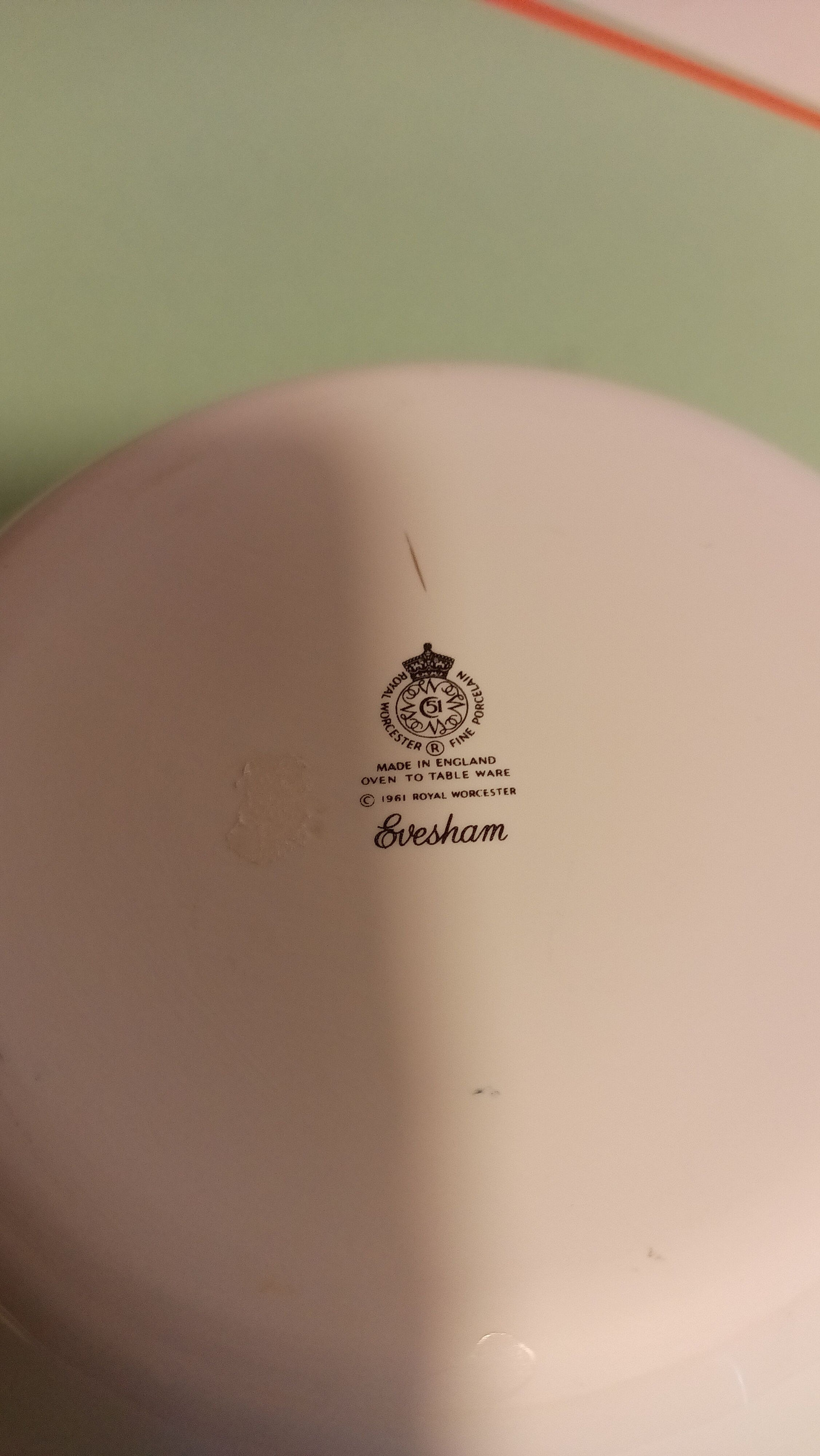 ROYAL WORCESTER Fine Porcelain 2 Oven to Table evesham Plums/gold Trim ...