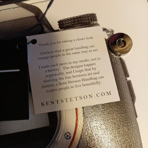 KENT STETSON Handmade "snapshot" Crossbody Lady's Clutch/handbag - New ...