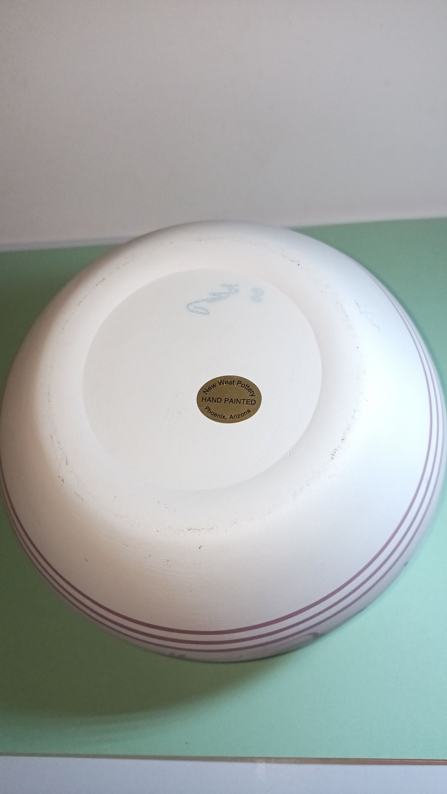 New West Pottery Pheonix ARIZONA Hand Painted SOUTHWEST - Etsy