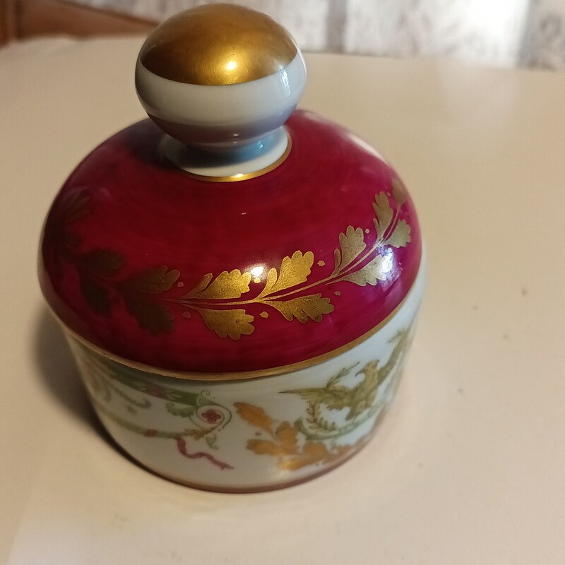 Powder Puff Jar - Etsy