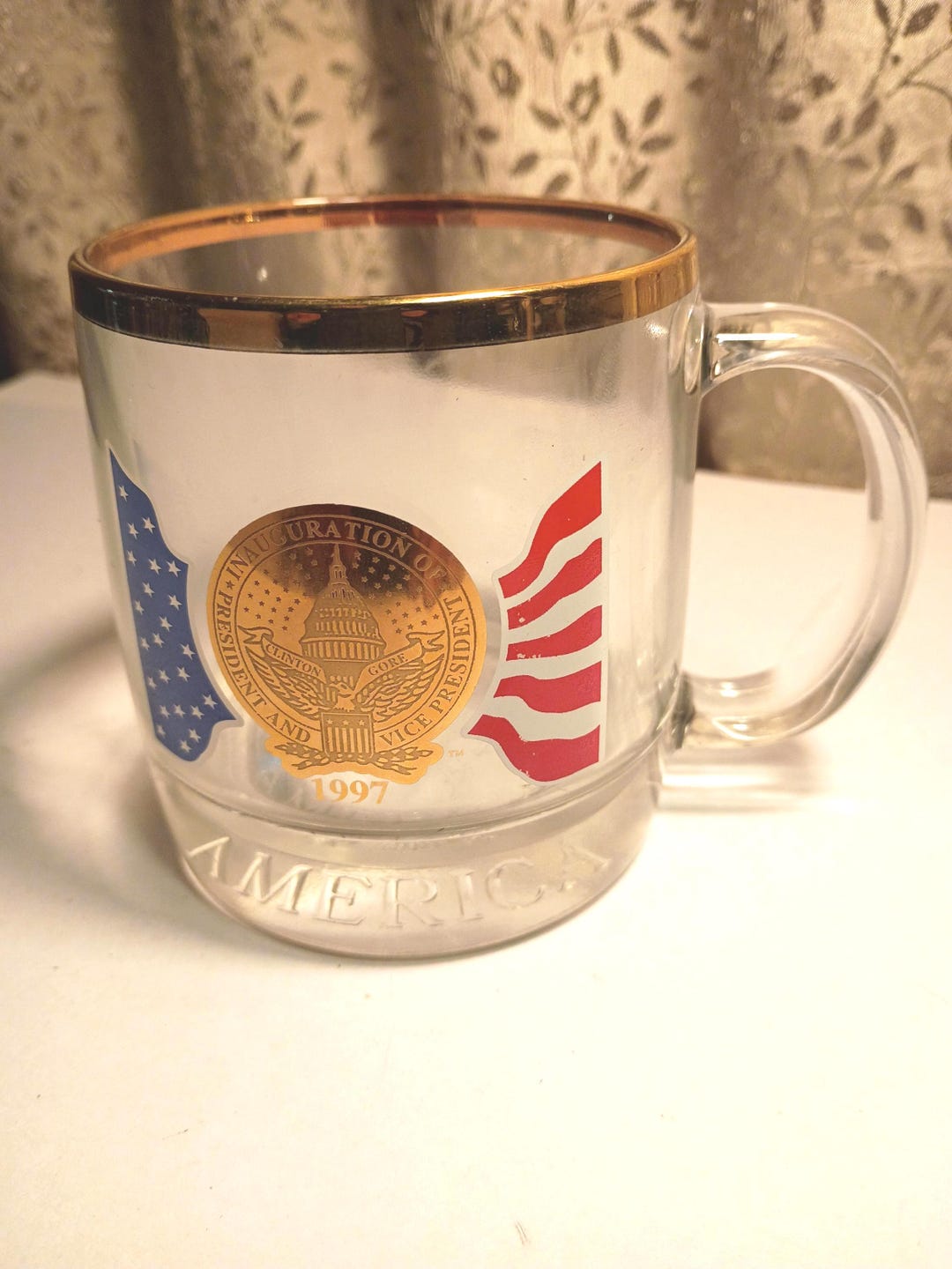 Vintage 1997 Inauguration of the President/vice President USA Clear ...
