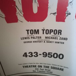 Vintage "nuts" BY "tom Topor" and Directed by Lewis Paltor Theatre ...