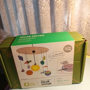 KIWI CRATE Make It Yourself Solar System - for Children 5+ - Etsy