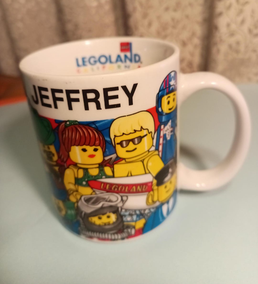 LEGOLAND California Souvenir Coffee Mug Named for Jeffrey by Liyni - Etsy