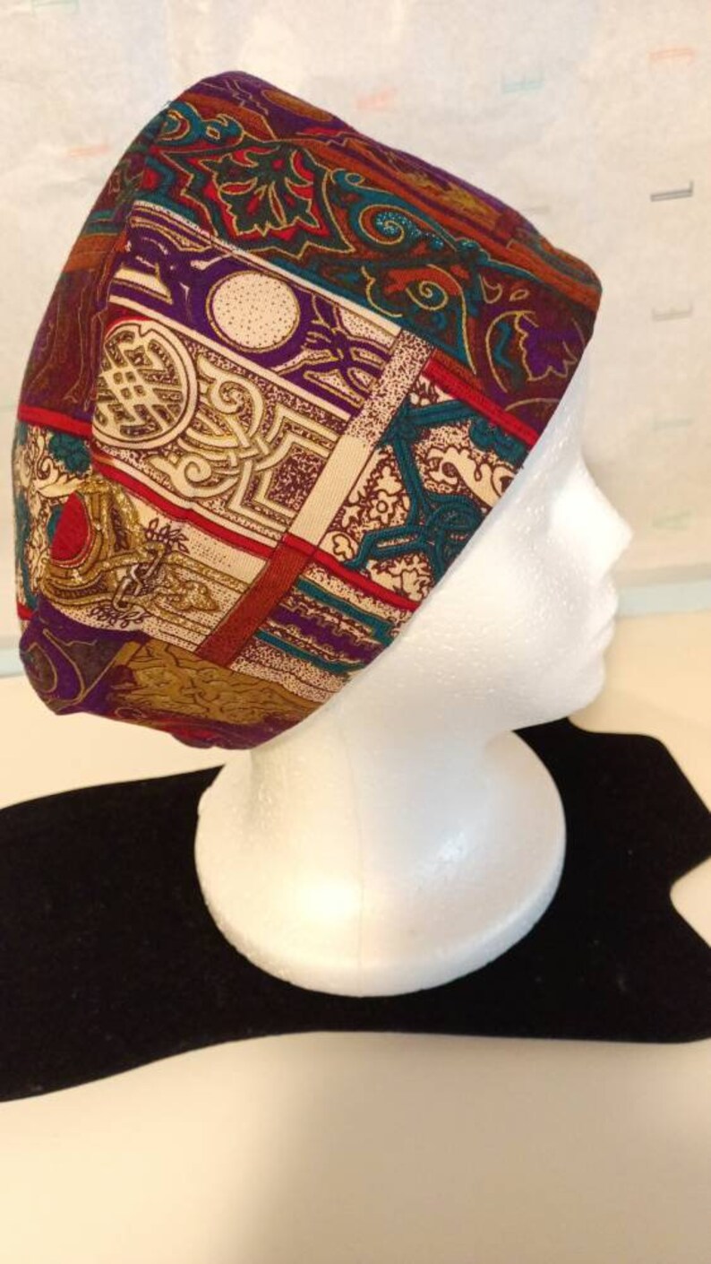 Traditional Kente Kufi African Print Cap Hat Unisex Etsy