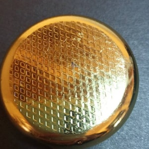 Round Gold Tone Rose/picture on Lid - 3 Compartment Pill Box - Etsy