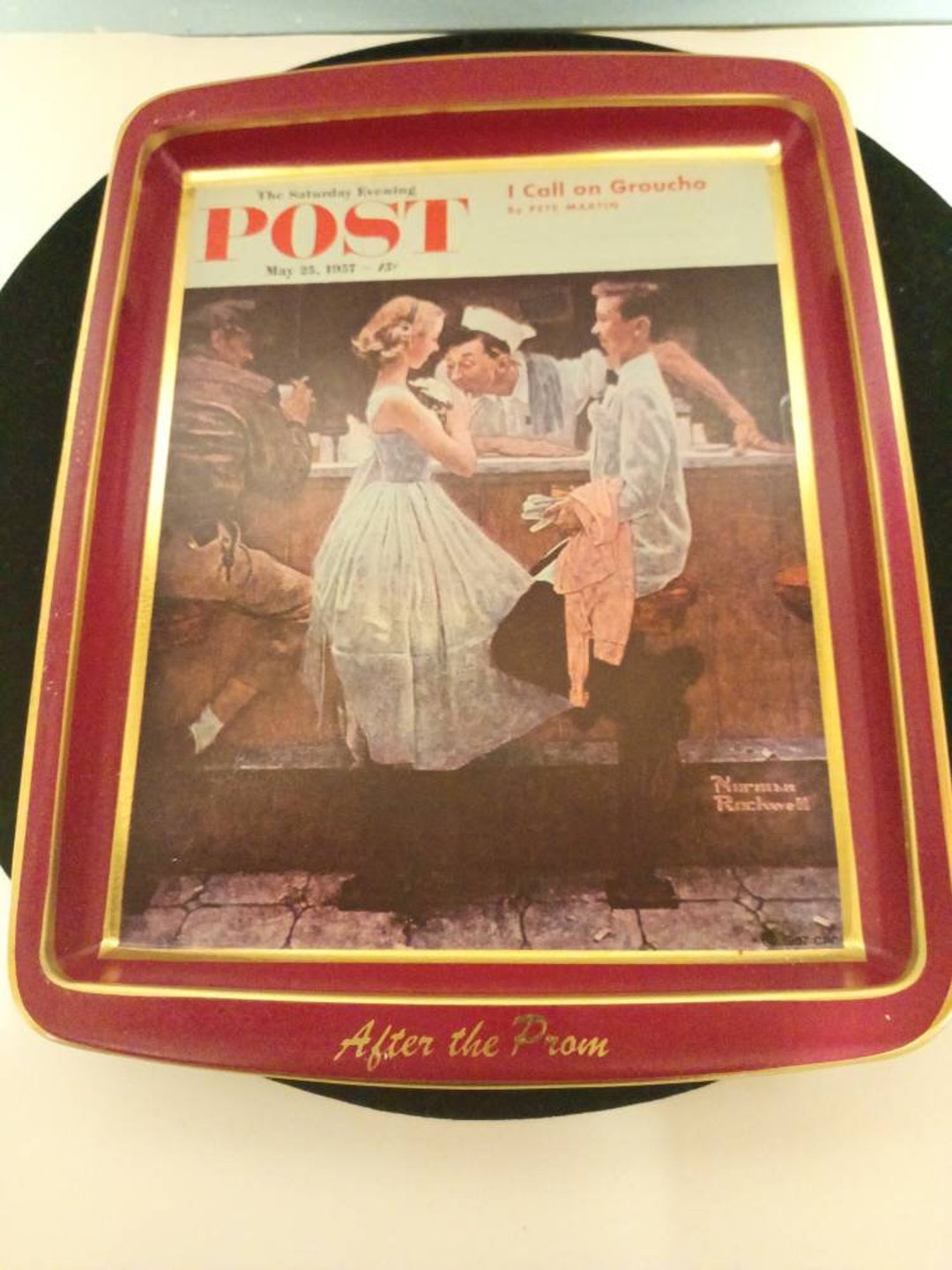 Saturday Evening Post Illustrations by NORMAN ROCKWELL "after the Prom ...