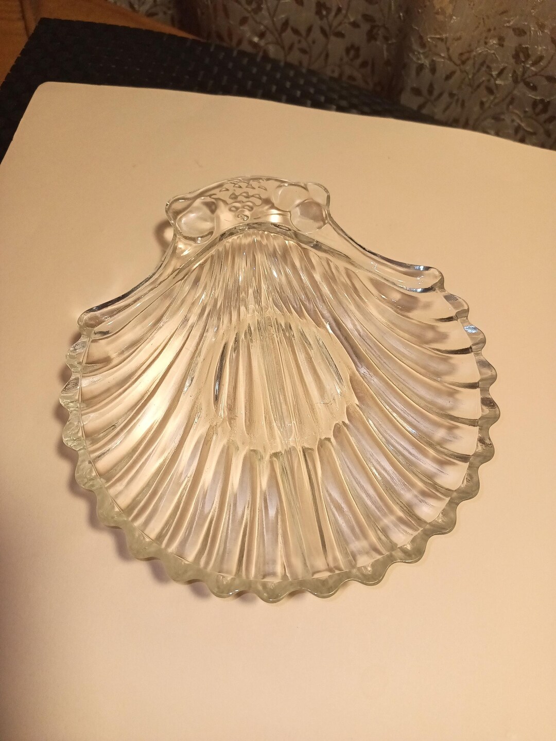 Clear CLAM Shell Shape (2 Part) Snack SERVING DISH - Etsy