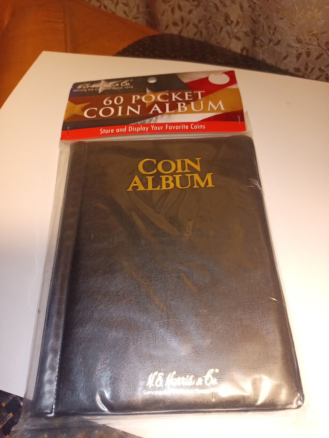 60 Pocket Coin Album by H. E. Harris & Co. NEW - Etsy