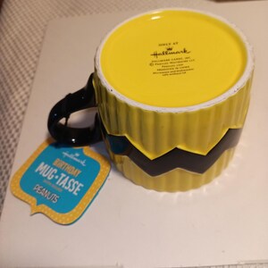 HALLMARK Peanuts Charlie Brown Snoopy Musical/happy Birthday MUG| by ...