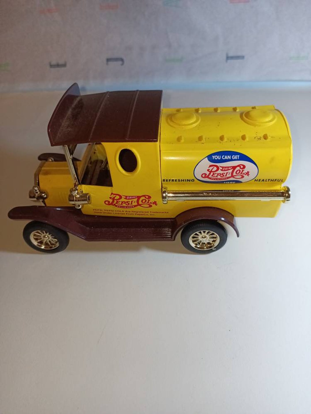 Golden Wheel Die Cast PEPSI COLA "model T" Delivery Truck (sorry No Box ...