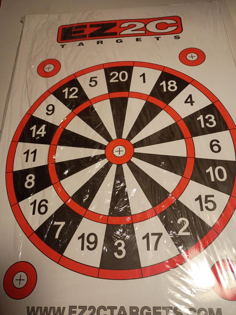 EZ2C Game Shooting Target Paper Sheets | 40 Game Style Targets | 2014 ...