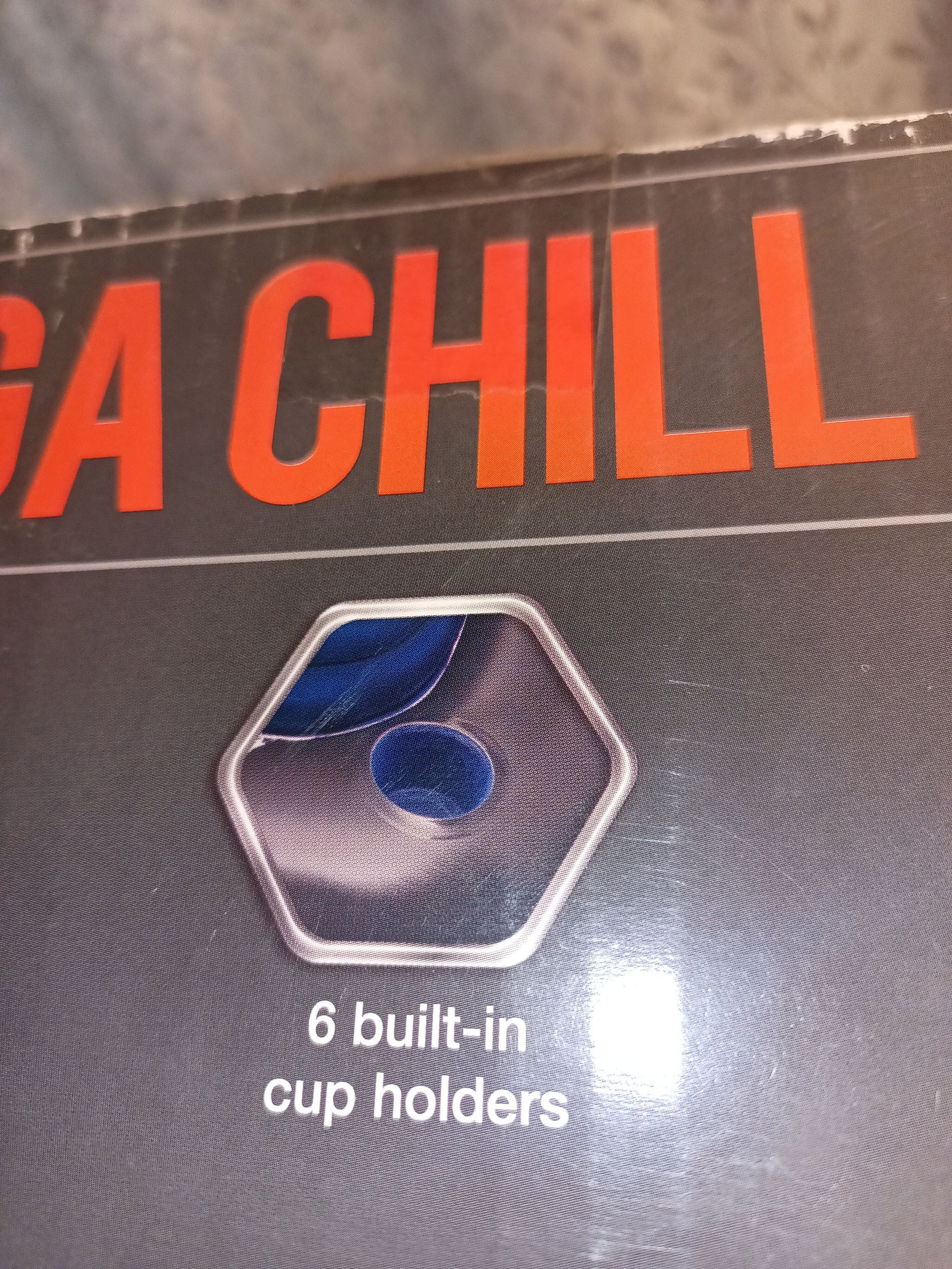 Intex Mega Chill 2 48" X 38" Inflatable Floating Cooler - NEW - Open ...