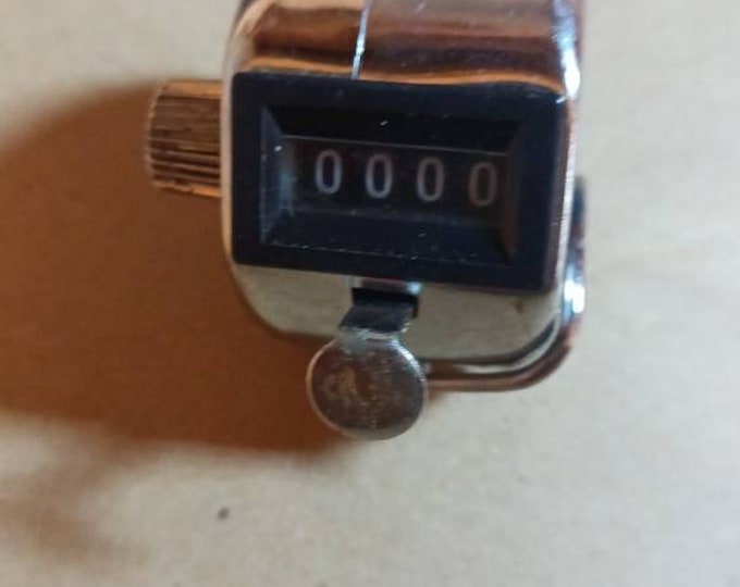 Vintage Pyramid Tech Stainless Steel Clicker Thumb Counter - Etsy