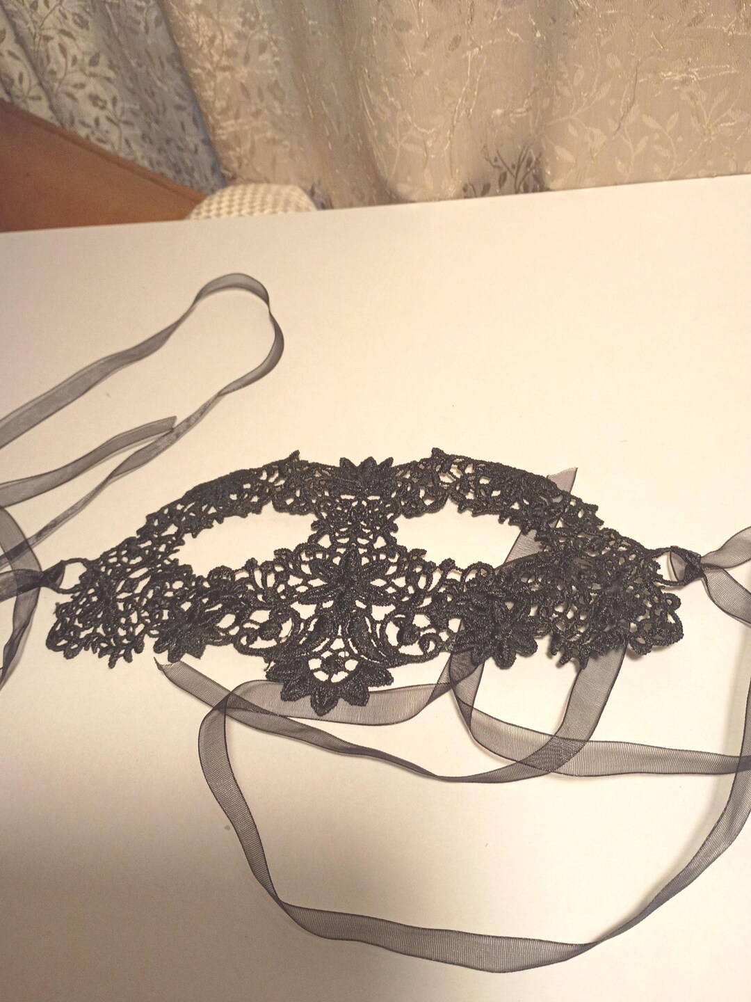 Black Lace Masquerade Mask - Etsy