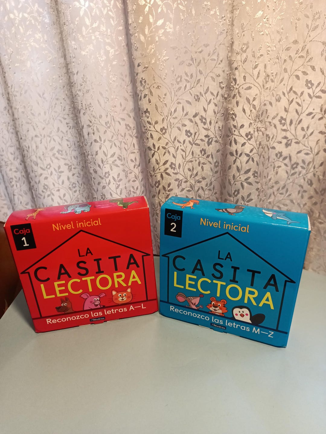 PHONICS IN SPANISH - La Casita Lectora Caja 1/2: Reconozco Las Letras A-L/M-Z - Etsy